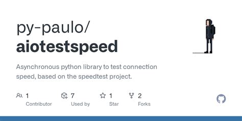 Github Py Pauloaiotestspeed Asynchronous Python Library To Test