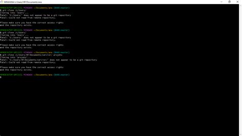 Erro Ao Usar O Git Clone Git E Github Controle E Compartilhe Seu