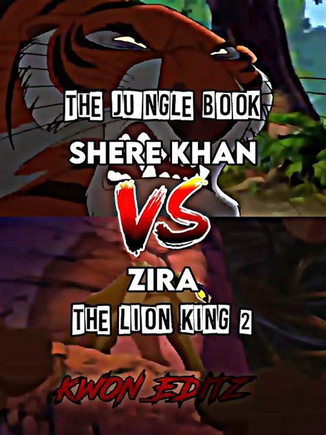 Shere Khan Vs Zira Viralshort Edit Naoflopa Disney Wis