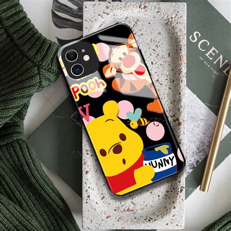 เคสโทรศัพท์สำหรับ Samsung Galaxy S9 S9 Plus การ์ตูนน่ารัก Winnie The