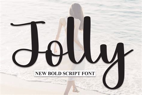 Jolly Script Font Script Fonts ~ Creative Market