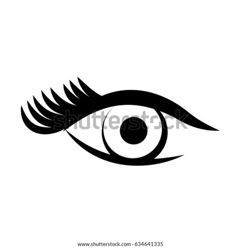 Sexy Female Eye Icon Stock Vector Royalty Free 634641335 Shutterstock