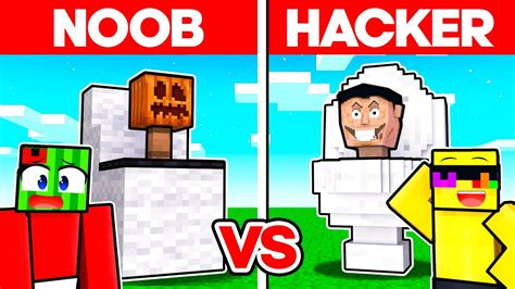 NOOB Vs PRO Skibidi Toilet Build Battle In MINECRAFT YouTube