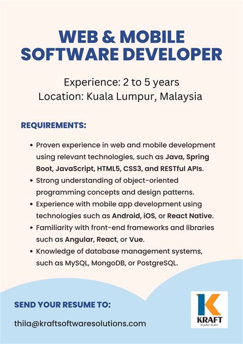 Kraft Software Solutions On Linkedin Webdevelopment