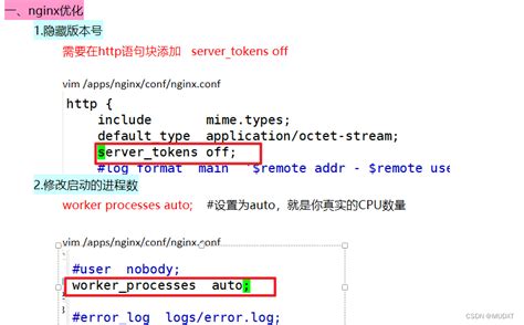 Nginx优化 Csdn博客