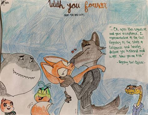 With You Forever Mr Wolf X Diane Foxington By Andrewdraws555 On
