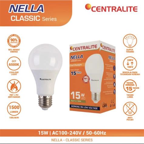 Jual Lampu Led Murah Berkualitas Warna Putih Nella A Bulb Shopee Indonesia