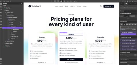 Start Here Techflow X Webflow Ecommerce Website Template