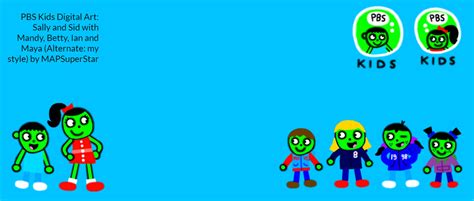 Pbsk Digital Art Sally And Sid With Mandyfriends By Mapsuperstar On