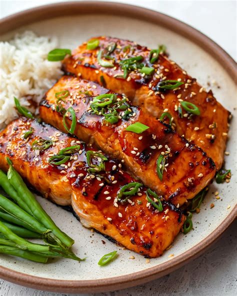 Air Fryer Teriyaki Glazed Salmon
