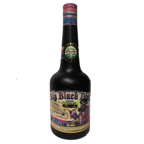 Big Black Dick Vanilla Rum 700ml Caribbean Liquors And Tobacco Bv
