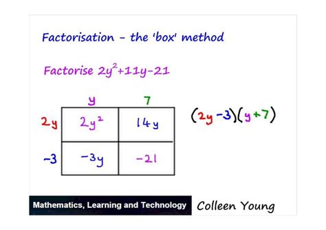 Pdf Quadratic Factorisation Box Method Dokumen Tips