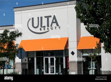A Logo Sign Outside Of A Ulta Beauty Retail Store Location In American