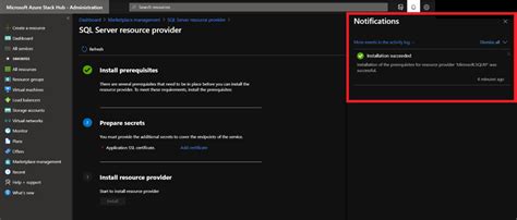 deploy sql server resource provider azure stack hub microsoft learn