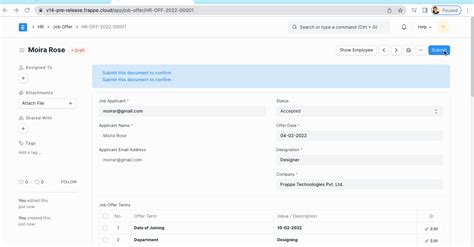 Employee Onboarding And Separation Improvements · Issue 29470 · Frappe