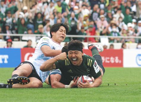 トヨタ・fb高橋、逆転トライ 本拠地最終戦を白星で飾る ラグビー・リーグワン：中日スポーツ・東京中日スポーツ