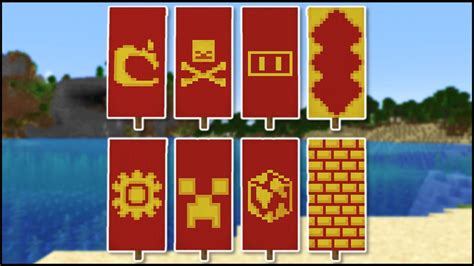 Minecraft Secret Banner Patterns Youtube Minecraft Secret Banner Patterns Youtube