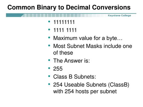 Ppt Ccna Math Practice Binary Octets Powerpoint Presentation Free