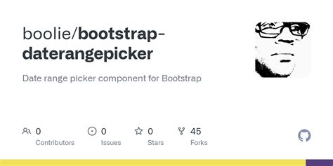Github Booliebootstrap Daterangepicker Date Range Picker Component