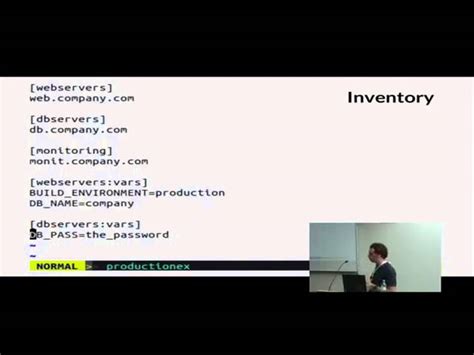 Europython Talk Scaling With Ansible From Europython Conference