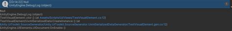 String In Custom Element Is Null Unity Engine Unity Discussions