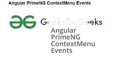Angular Jobs On Linkedin Angular Primeng Contextmenu Events