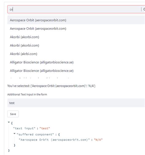 Form Does Not Render Output From The Custom Component Using Streamlit