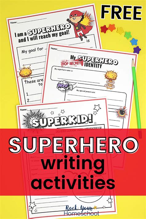 Free Superhero Writing Prompts And More To Boost Creativity Artofit