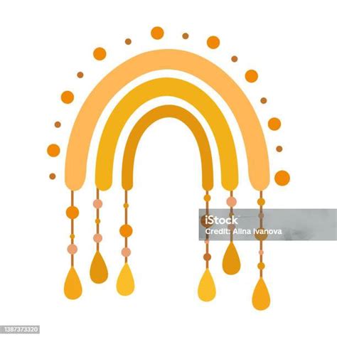 흰색 배경에 고립 된 무지개 꿀벌 요소 귀여운 노란색 무지개 벡터 일러스트레이션 0명에 대한 스톡 벡터 아트 및 기타 이미지 0명 개념 곡선 Istock