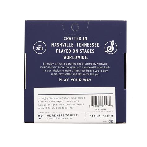 Stringjoy Signatures 12 String Balanced Super Light Gauge 9 42 Nickel