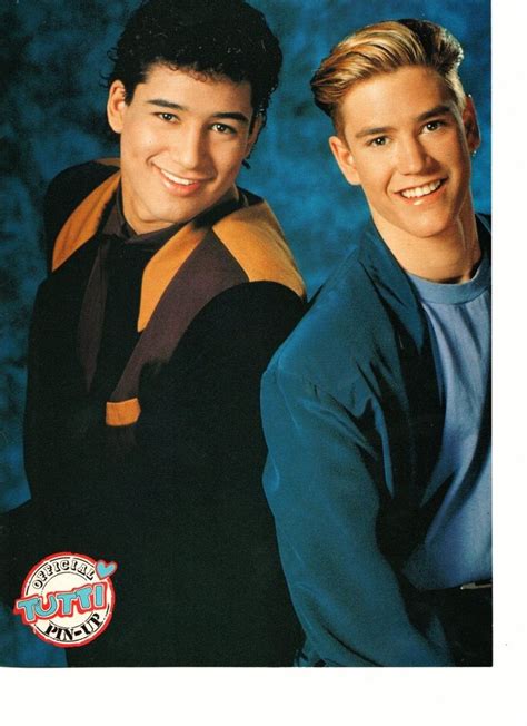 Saved By The Bell 1991 Mark Paul Gosselaar 80s Actors Mario López