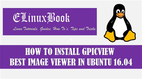 HOW TO INSTALL GPICVIEW BEST IMAGE VIEWER IN UBUNTU