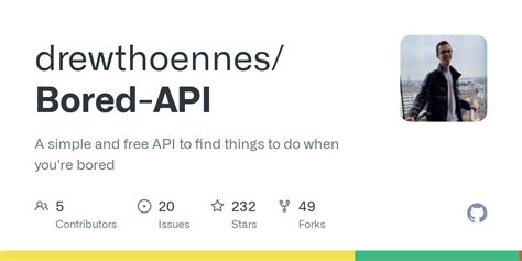 Github Drewthoennesbored Api A Simple And Free Api To Find Things