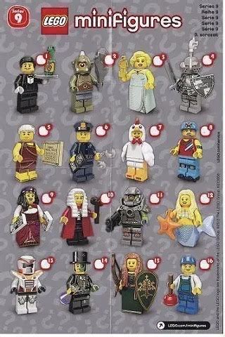 Lego Minifigures Series 9 Checklist By Thomasthepro360 On Deviantart