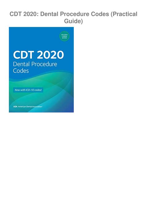 Cdt 2020 Dental Procedure Codes At Clara Stamps Blog