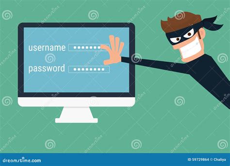 Thief Hacker Stealing Confidential Data Document Folder From Computer