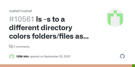 Ls S To A Different Directory Colors Foldersfiles As Symlinks If