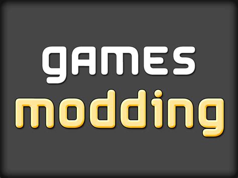 Games Modding Group Moddb