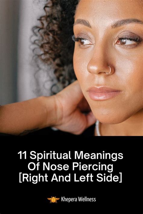 11 Spiritual Meanings Of Nose Piercing Right And Left 45 Off