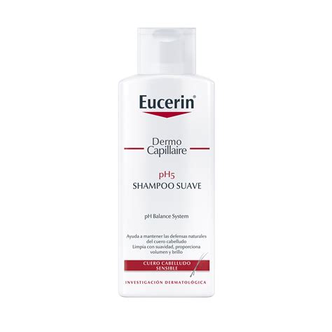 Shampoo Ph5 Dermocapillaire Cuero Cabelludo Sensible Eucerin
