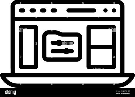 icon for toolbar browser stock vector image and art alamy