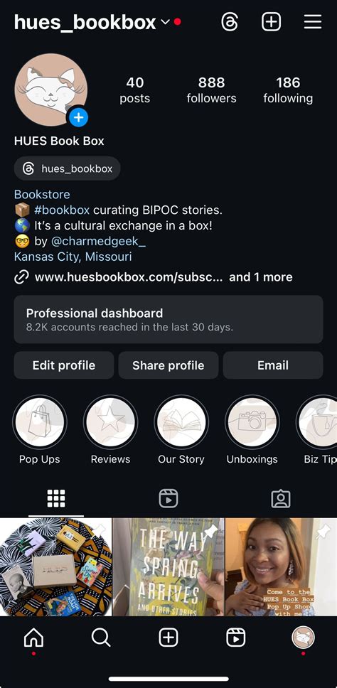 Hues Book Box Huesbookbox • Threads Say More