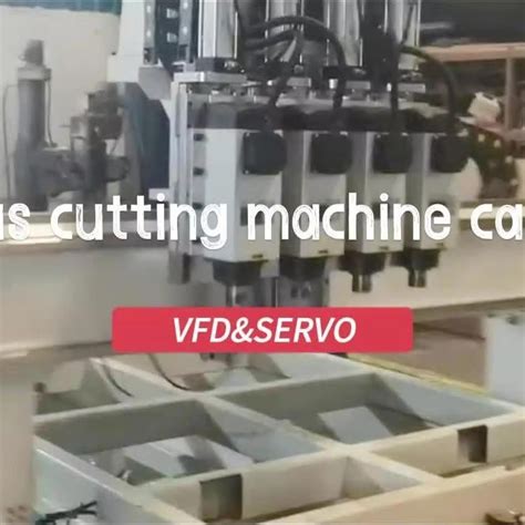 the servo system receives the system by cooperating with the cutting