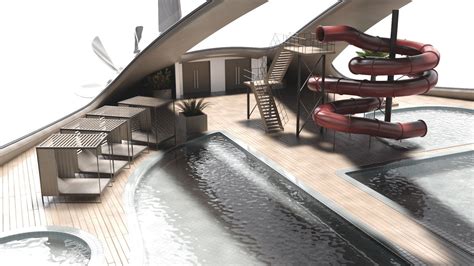 Futuristic Airship Concept 3d Model Cgtrader