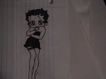 Betty Boop Drawing Sketch Drawing Skill