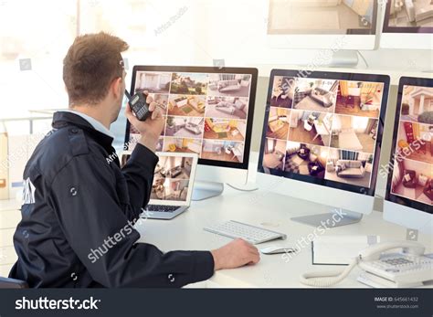 257 Safety Private Property Modern Technology Safeguard Monitoring Home Security Cameras Images