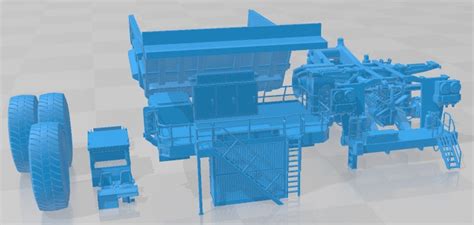 🚚 Komatsu 830e Ac Dump Truck Printable・ 3d File For 3d Printing・cults