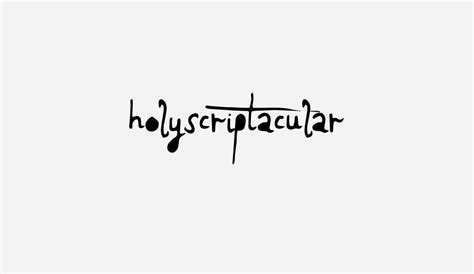 Holy Scriptacular Free Font