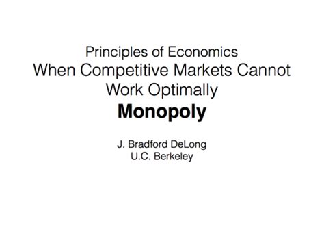 Econ Monopoly
