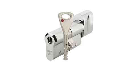 Цилиндр Abloy Protec2 Hard ключ/тумблер 108 мм 52H/56T HARD (хром ...